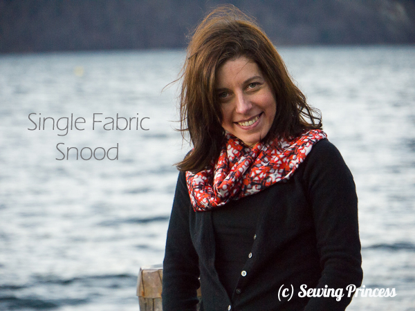 Snood Sew-along: 1 Pattern 3 styles – 1 collo 3 versioni – Sewing Princess